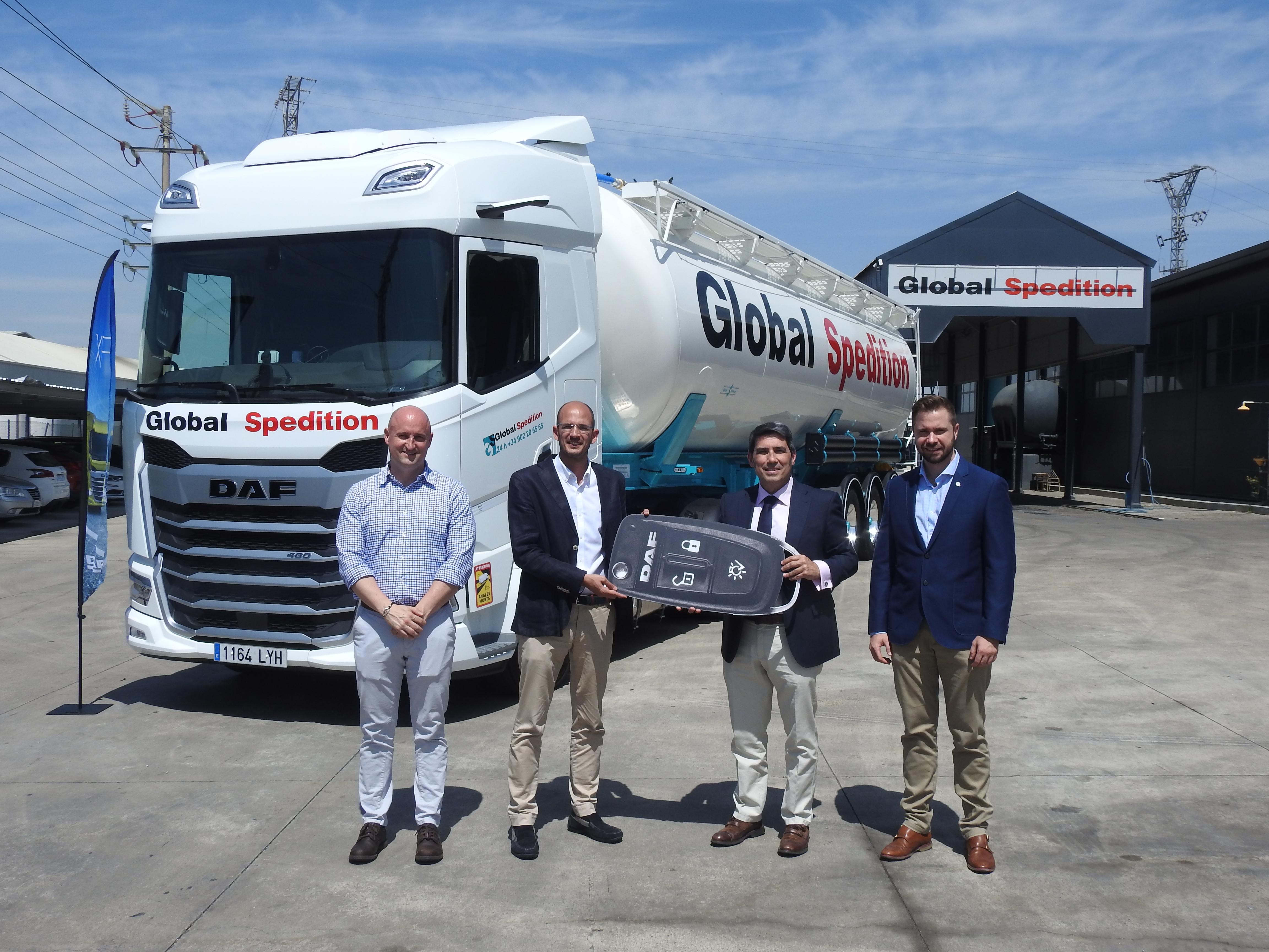 Global Spedition renueva su flota con la Nueva Generación DAF - DAF ...